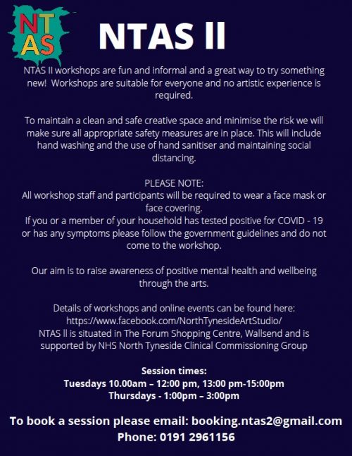 NTAS II What's On - July 2021 - Altering Images of Mentality